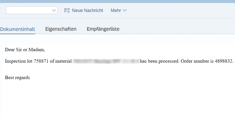 E-Mail Templates, einfaches Beispiel – Kollaborieren statt Kollabieren